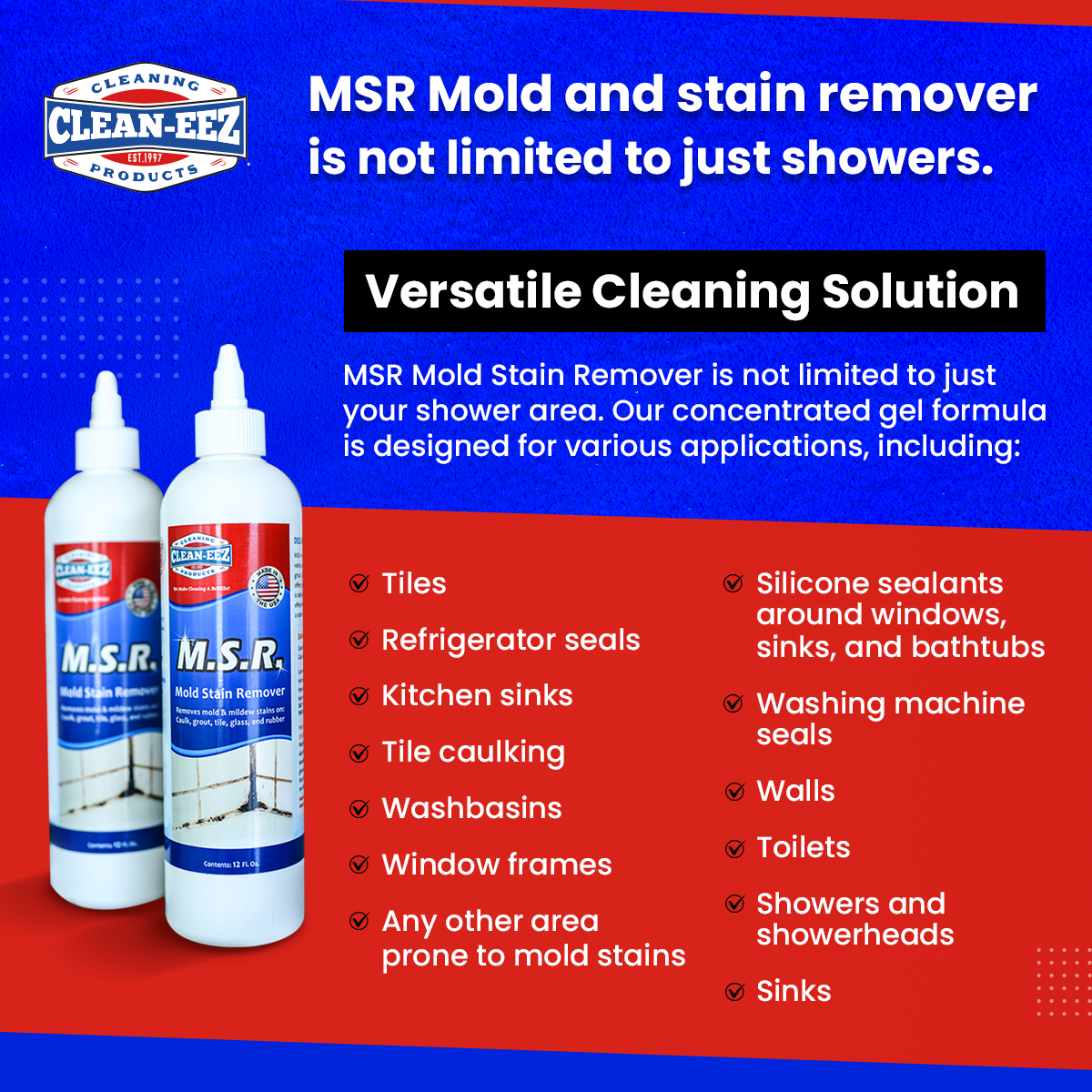 M.S.R. - Mold Stain Remover – Clean-eez