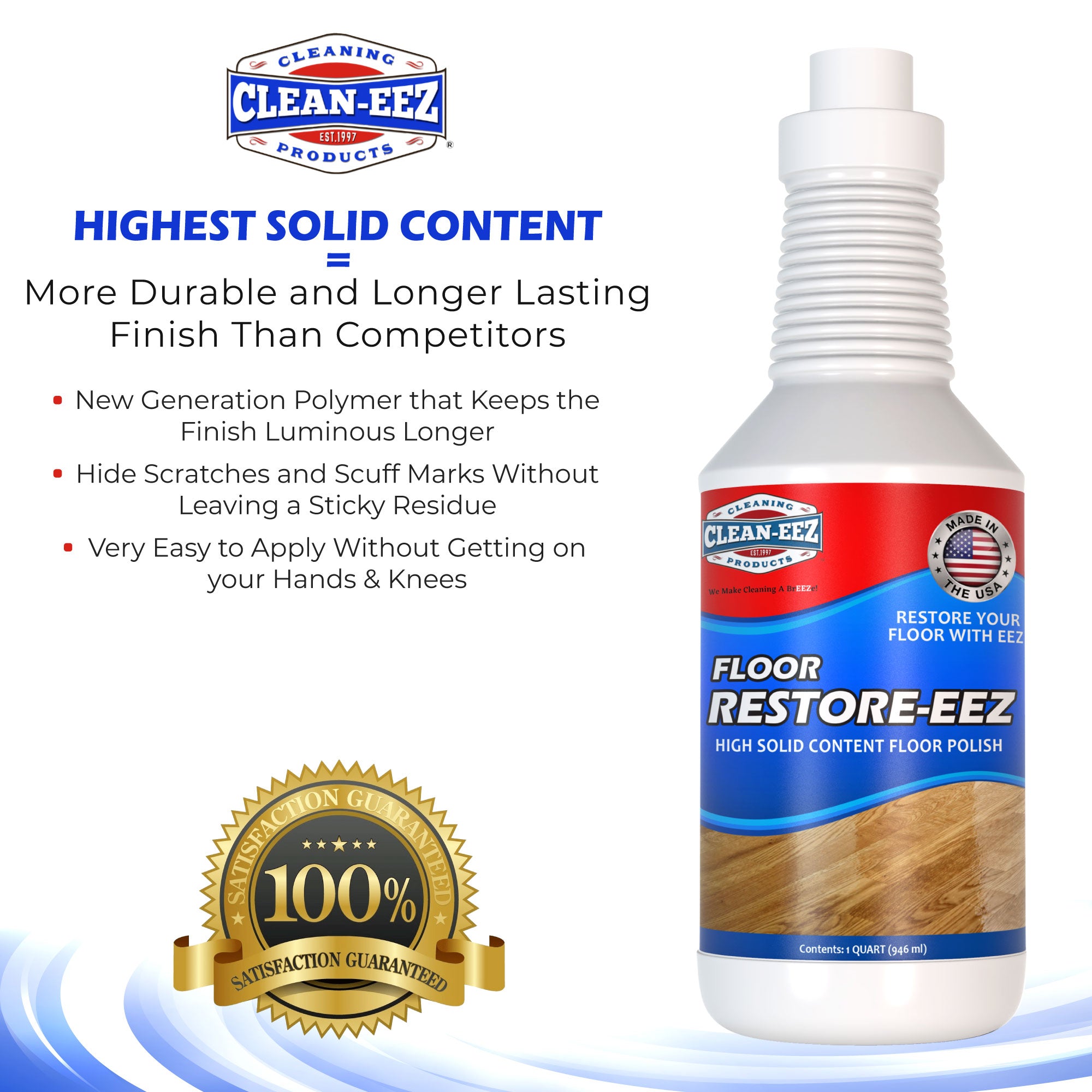 Floor Polish & Restorer | Clean-eez