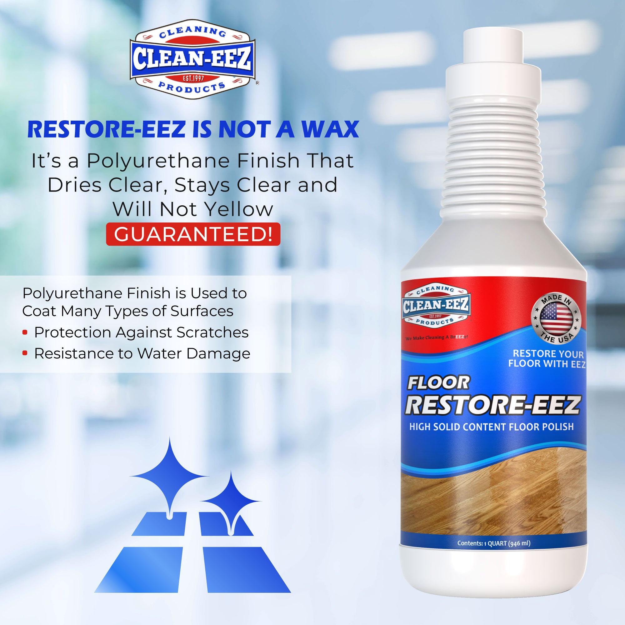 Floor Polish & Restorer | Clean-eez