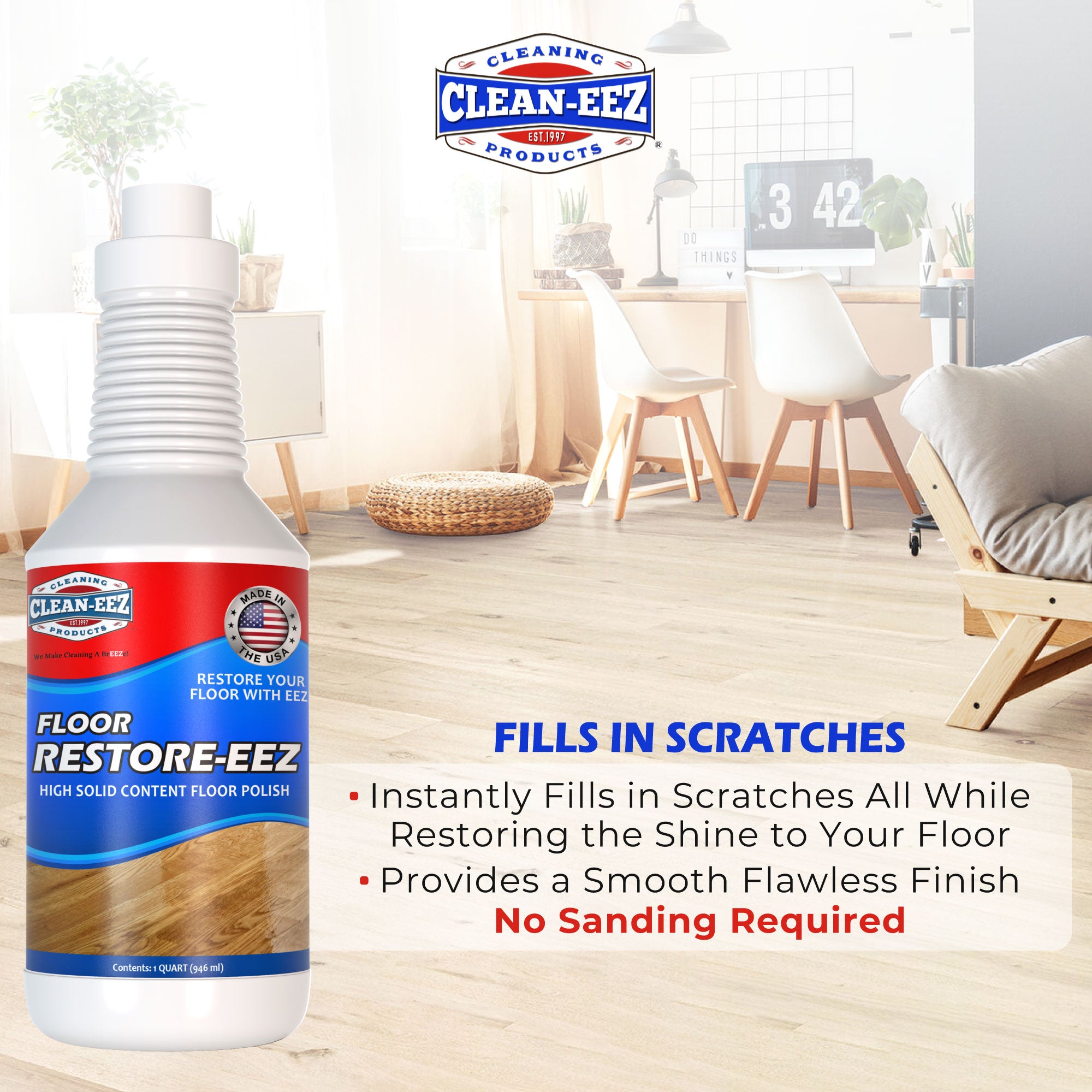 Floor Polish & Restorer | Clean-eez