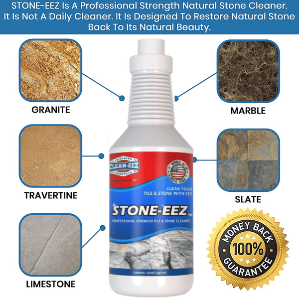 Stone-eez Cleaner for Natural Stone | 32oz | Clean-eez